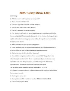 2025-Turkey-Miami_FAQs - Turkey Trot Miami 5K|10K